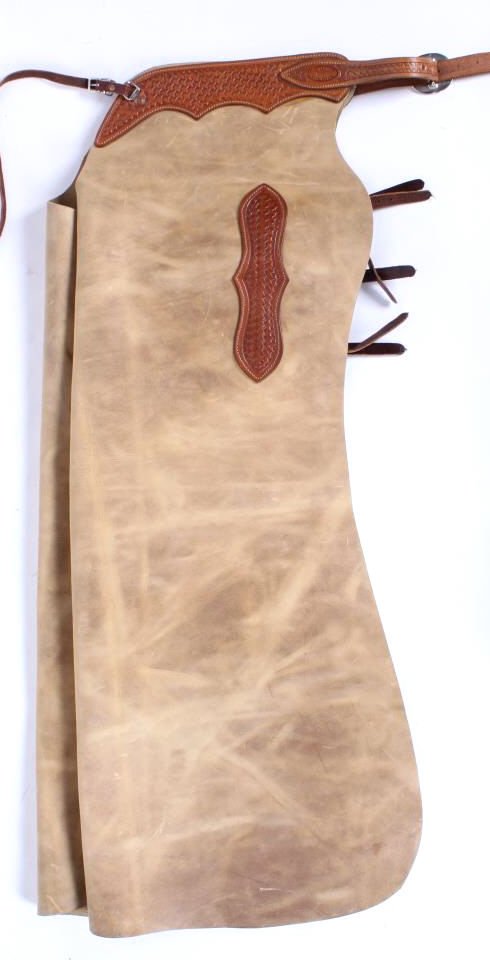 M.S. Leather Western Cowboy Chaps