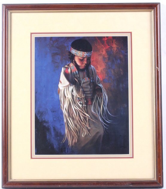 Grand Entry by Penni Anne Cross Print