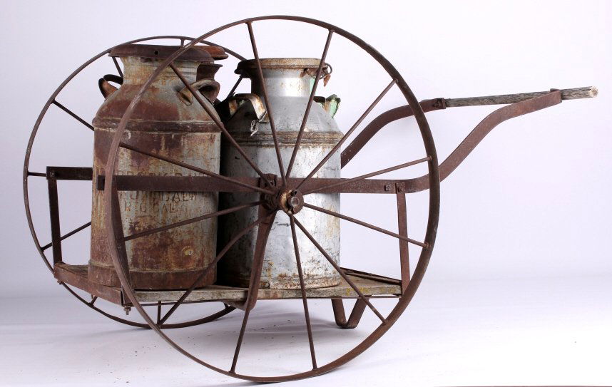 Antique Milk Cart