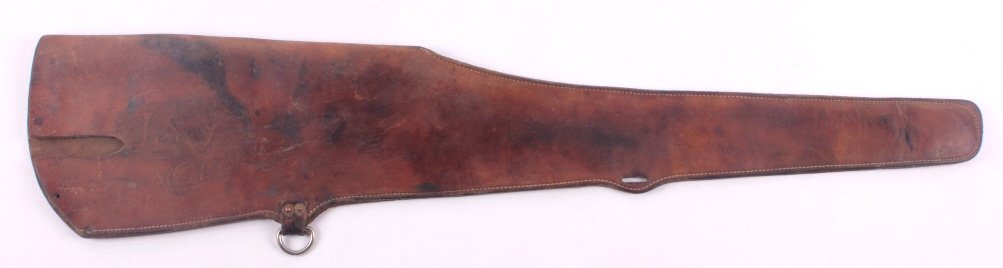 Heiser Keyston Lichtenberger Leather Gun Scabbard