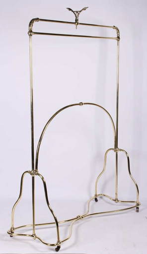 Antique Solid Brass Coat Rack