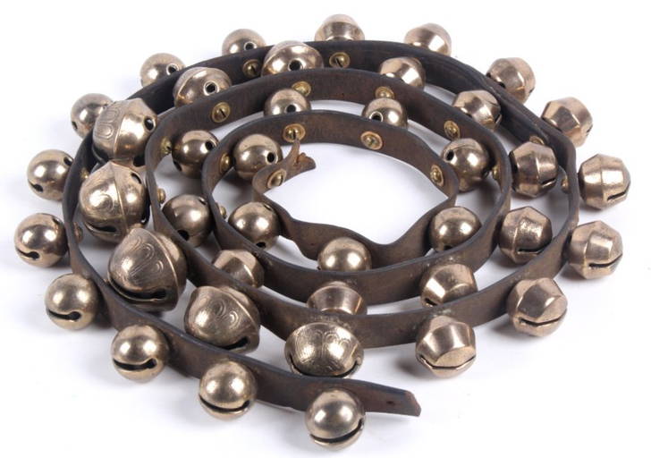 Antique Sleigh Bells Marked W.e.b.