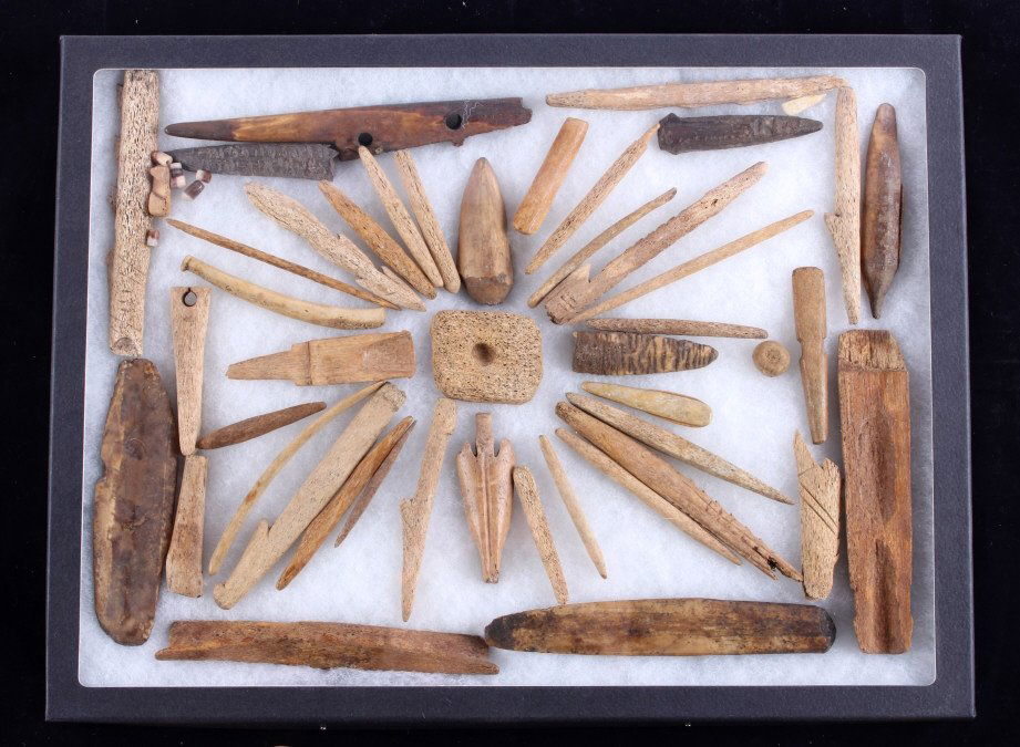 Ancient Carved Ivory Inuit Eskimo Artifacts