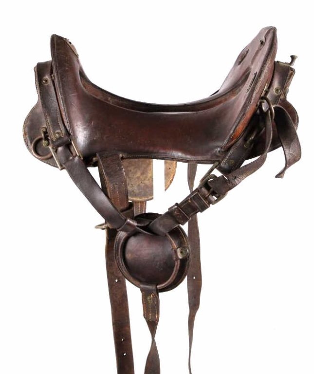 McClellan Calvary Army Saddle circa 1880-1900 The