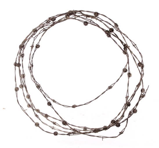 Hodge's "spur Rowel" Barbed Wire Circa 1887 The Lo