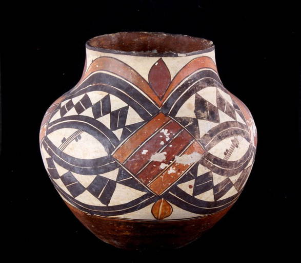 Acoma Pottery Bowl Circa 1910 This Piece Comes Fro