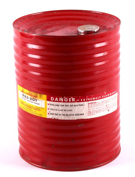 Hercules Red Dot Shotgun Powder Keg This is a Herc