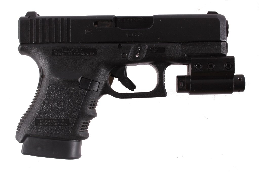 Glock Model 30sf 45 Auto Pistol With Laser Sight