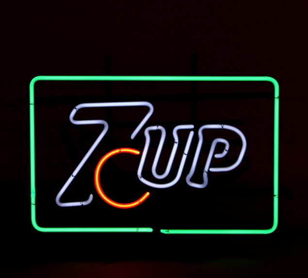 7 Up Neon Lighted Sign