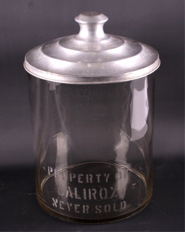 Calirox Glass Cookie Jar