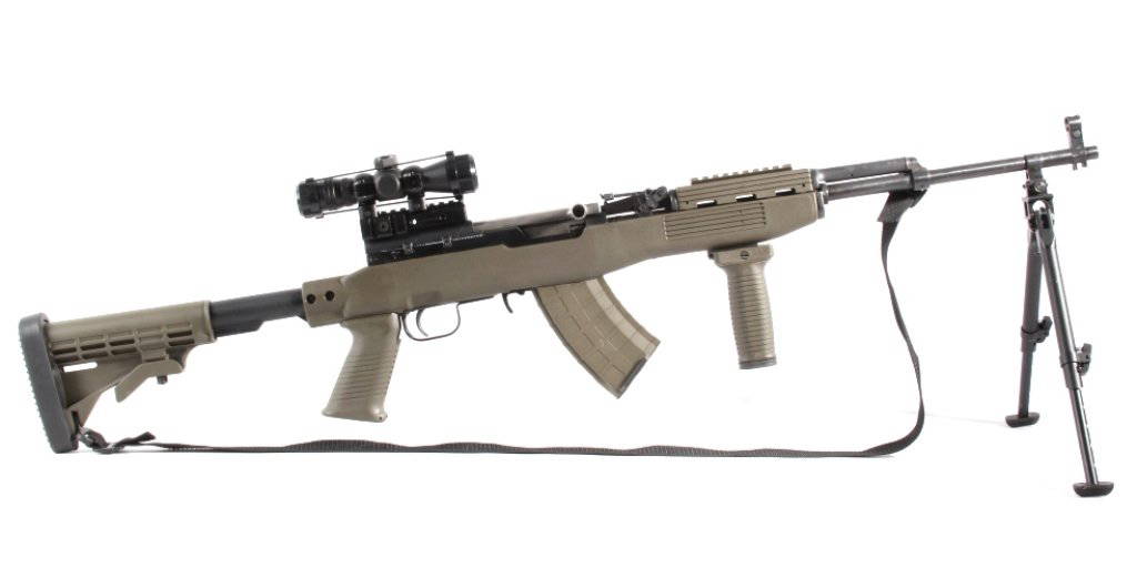 Tactical Chinese Sks Type 56 Rifle Scope & Bipod