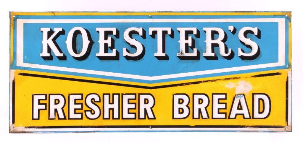 Koester's Fresher Bread Sign from Baltimore MD - Feb 27, 2016 | North ...