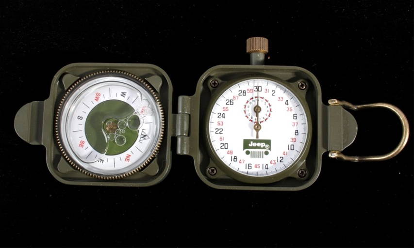 Jeep Vehicle Compass Stopwatch