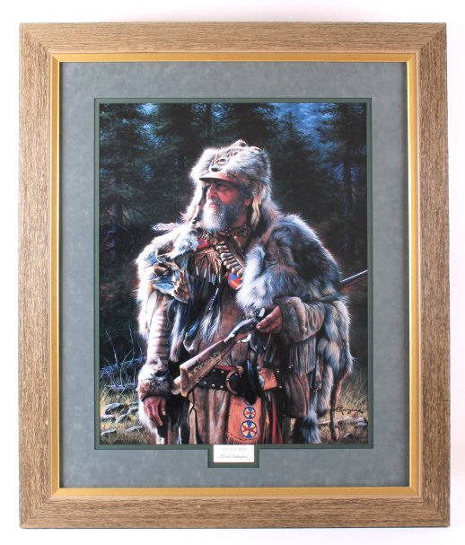Alfredo Rodriguez Framed Fur Trapper Print