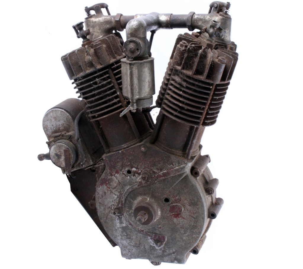 1913 Indian Hedstrom Hendee Twin 7HP Engine RARE