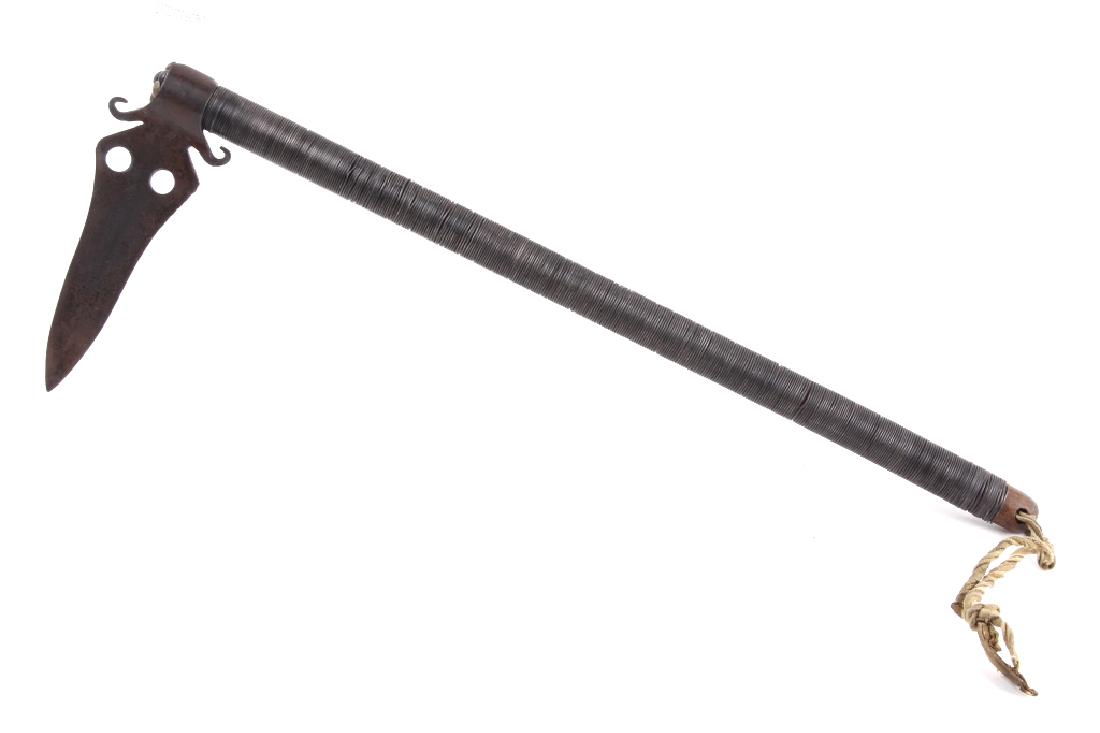 Crow Spontoon War Tomahawk circa 1850
