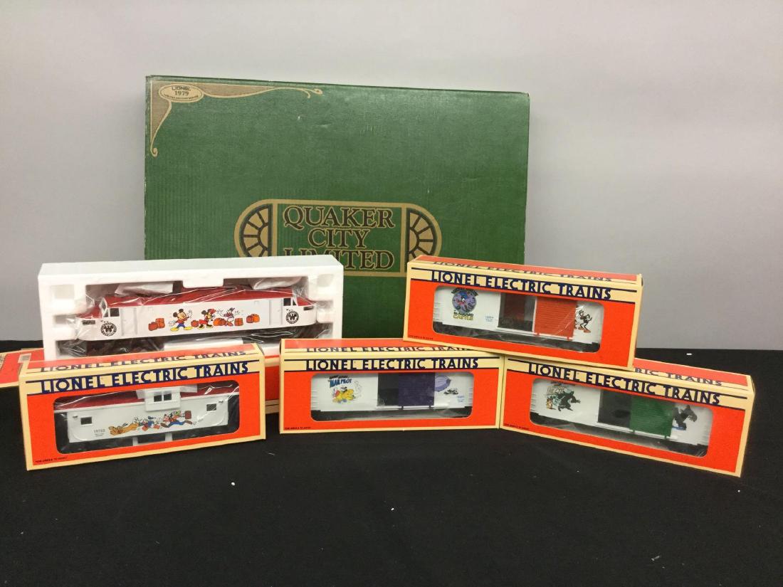 Lionel Walt Disney Train Set Of (5)