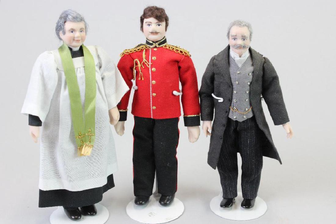 Father Of The Bride, Best Man And Vicar Dolls