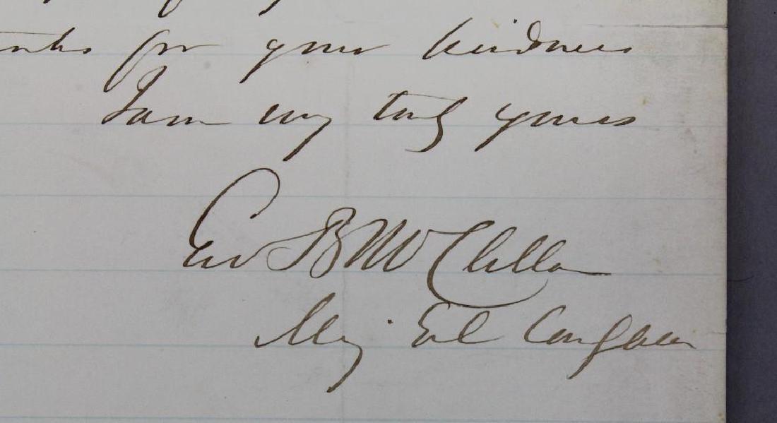 Autograph of George B. McClellan