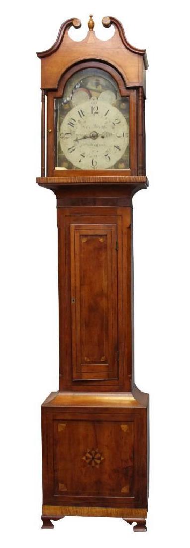 Peter Stretch Philadelphia Tall Case Clock