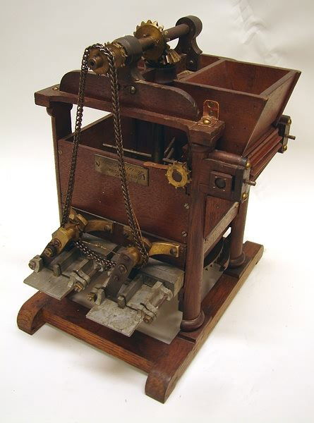 3336: 19th Century Patent Model-Brick Making Machine