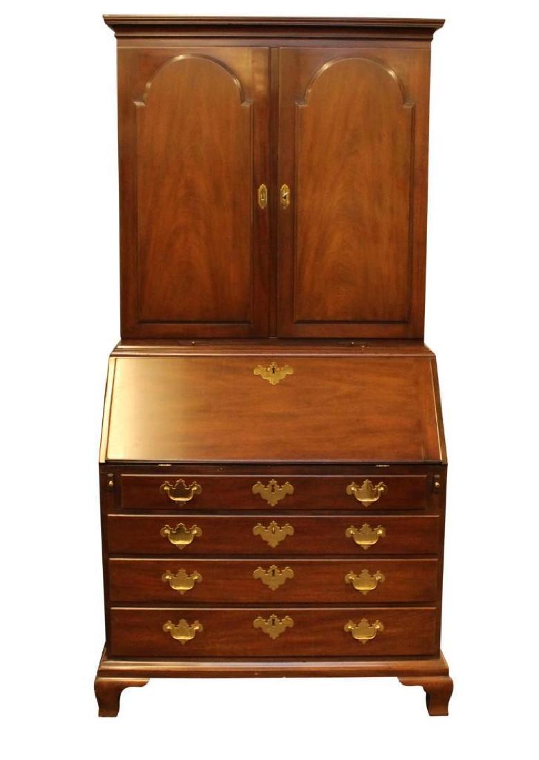Kittinger Newport Chippendale Secretary Desk
