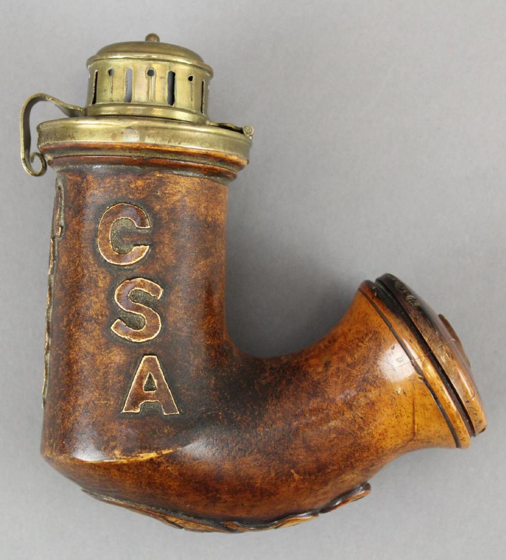 Civil War Confederate Pipe