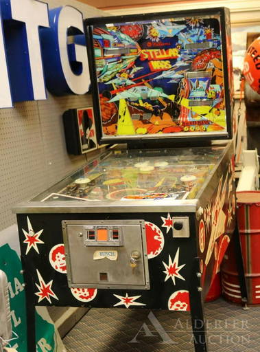 Williams Electronics "stellar Wars" Pinball Machine