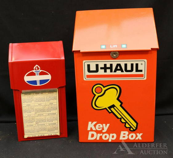 U Haul Key Drop Box & Oil Delivery Box