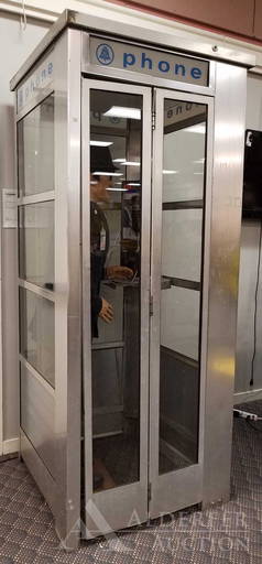 Bell System Phone Booth & Clark Kent Mannequin