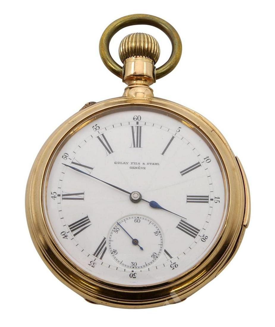 18K Golay Fils & Stahl Repeater Pocket Watch - Dec 12, 2019 | Alderfer ...