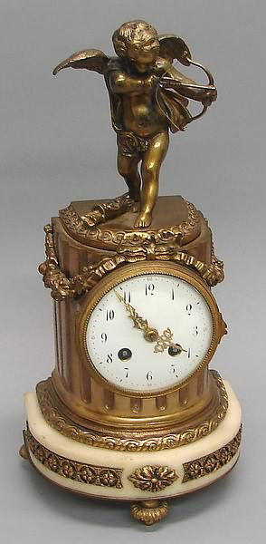 1087: French Shelf Clock-John Wanamaker