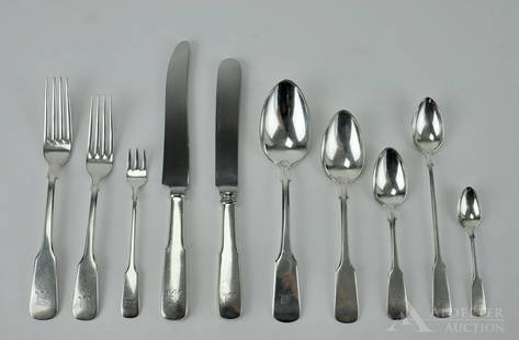 International Georgian Maid Sterling Flatware Service