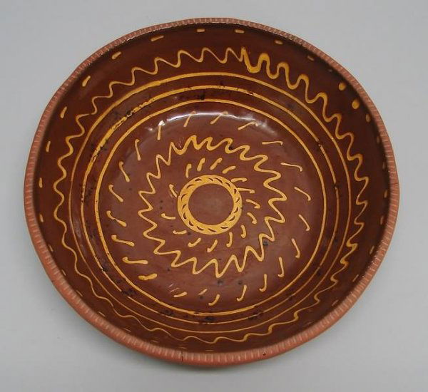 2217: Lester Breininger Redware Bowl