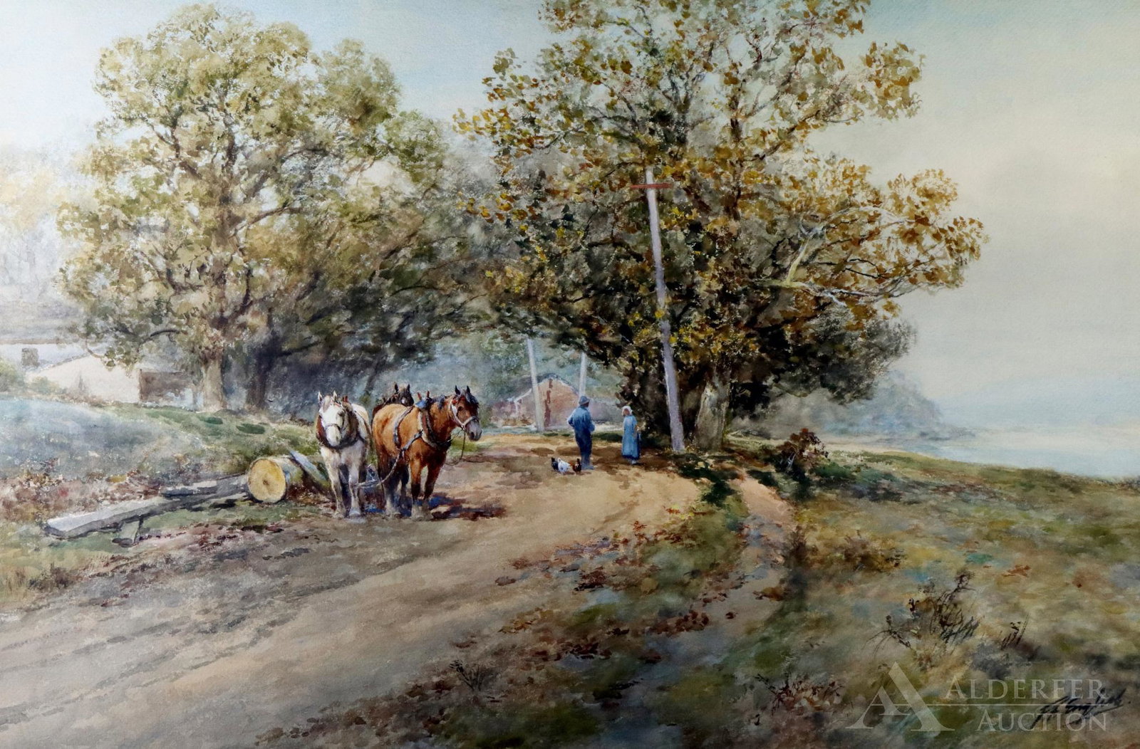 Frank F. English (1854-1922) - Mar 11, 2021 | Alderfer Auction in PA