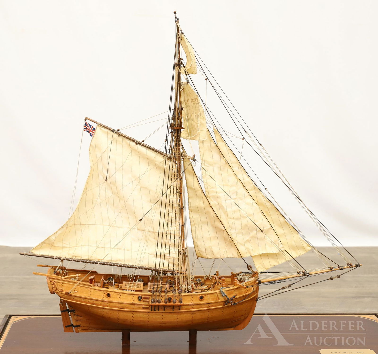 1777 English Cutter "Alert" Model Ship - Jun 10, 2021 | Alderfer ...