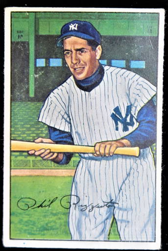 1952 Bowman Phil "the Scooter" Rizzuto Baseball Card