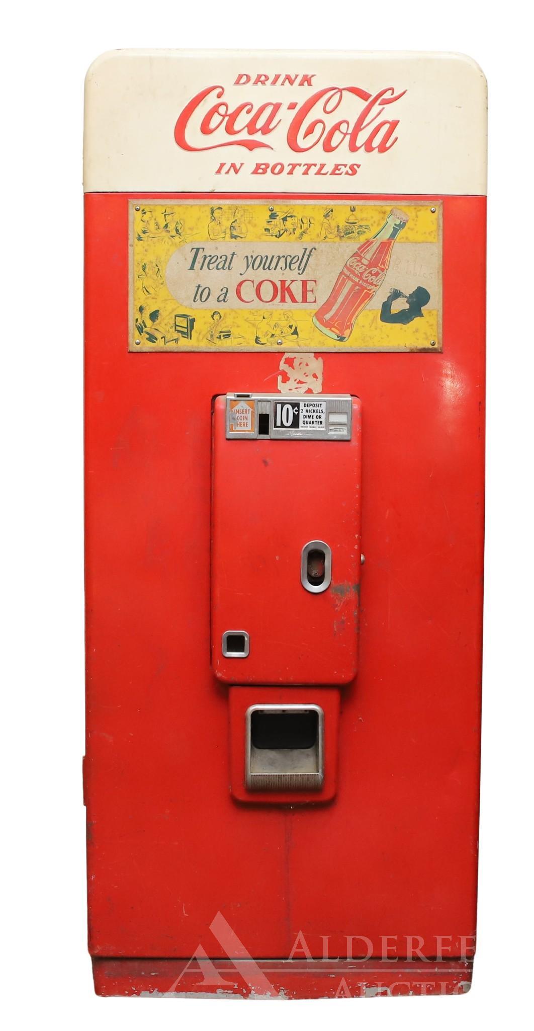 10 Cent Coca Cola Vendo-44 Bottle Vending Machine c1956 - May 03, 2014 ...