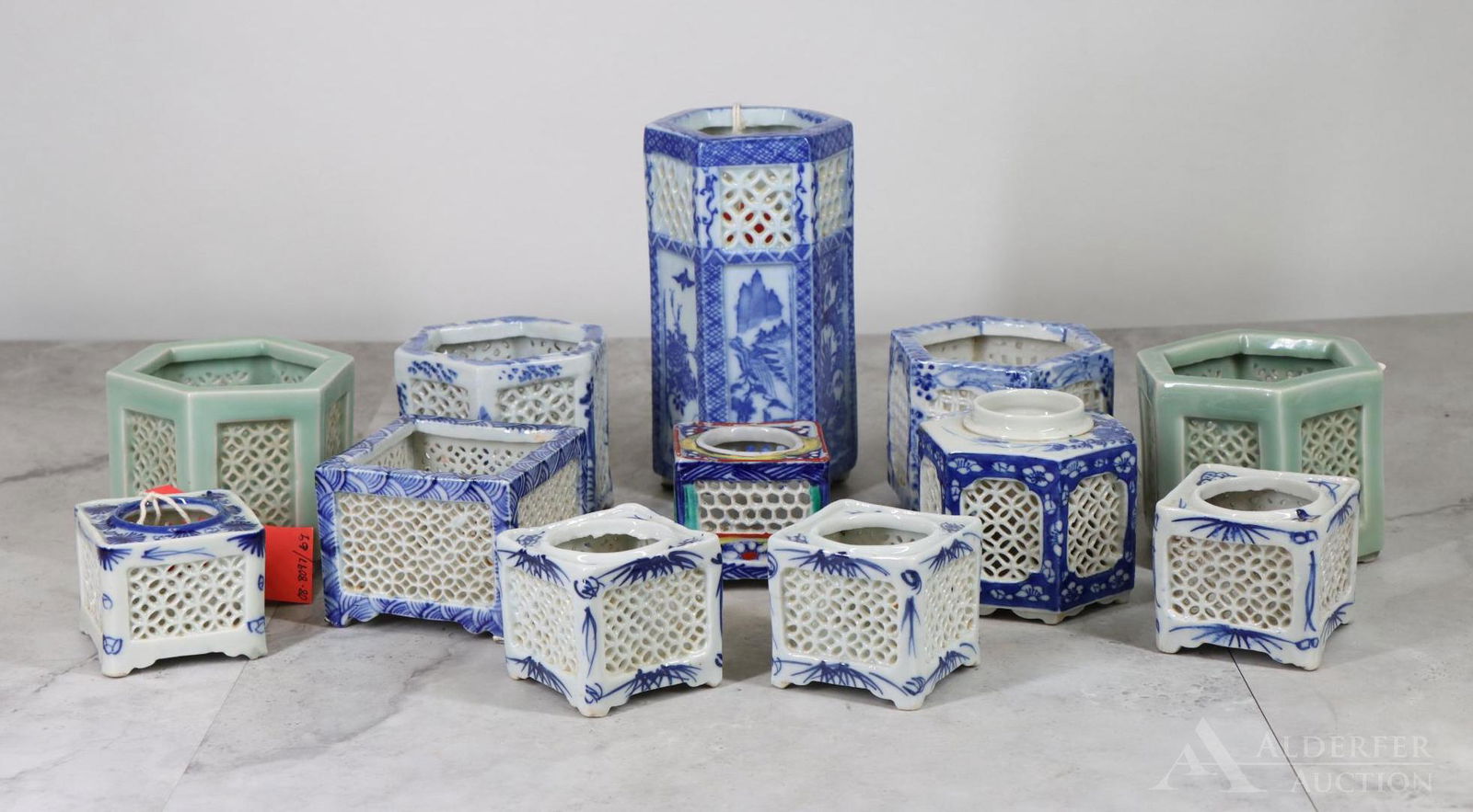 Chinese Reticulated Cricket Cages & Lanterns