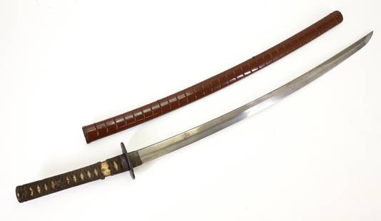 Japanese Mokko Gata Tsuba