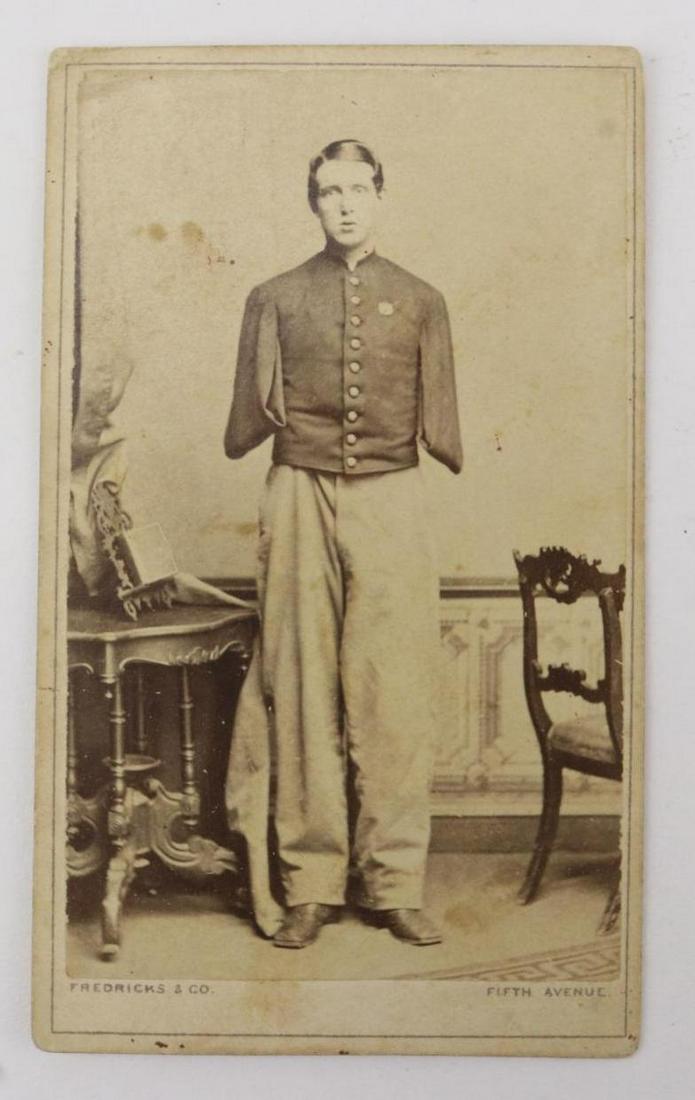 Civil War Cdv Of Private Alfred Stratton 147th New York