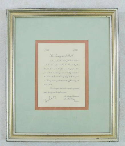 John F. Kennedy Autograph
