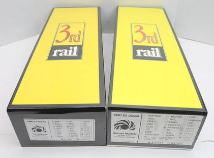 Sunset 3rd Rail Emd Nyc Fl9 A Locomotive, O Gauge