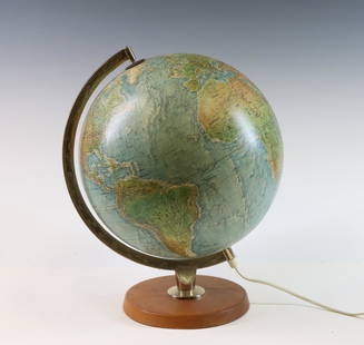 Vintage World Globe