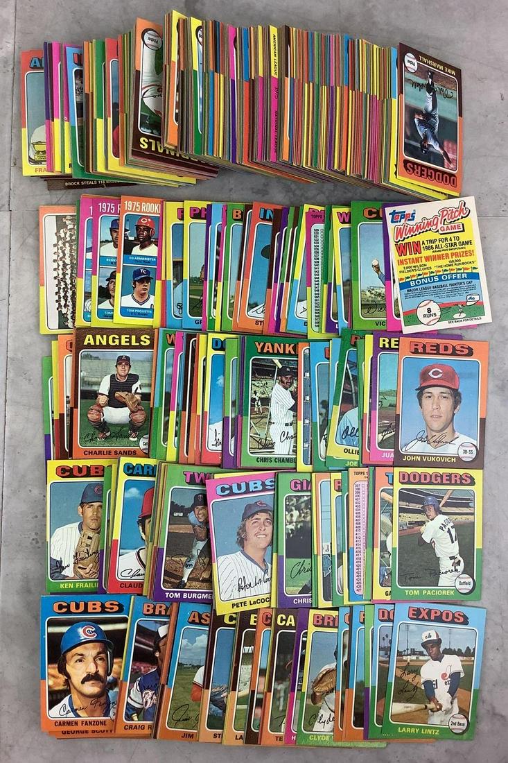 Complete Set 1975 Topps Baseball Cards