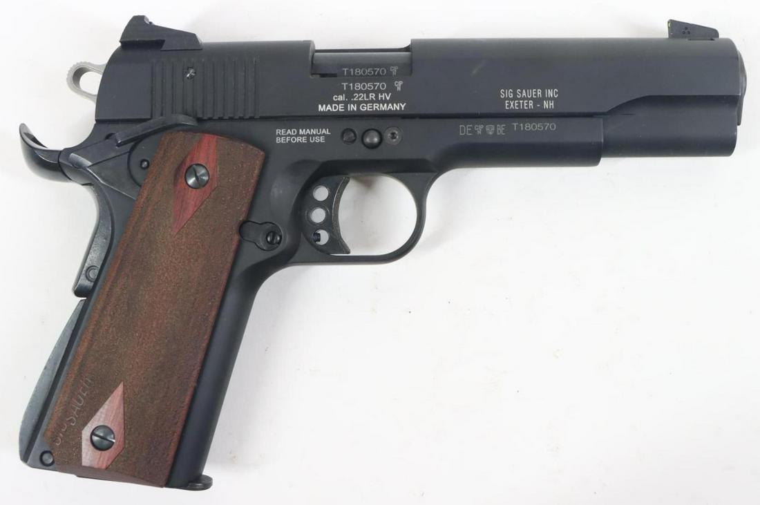 Sig Sauer 1911-22 Semi Automatic Pistol - Nov 15, 2022 | Alderfer ...