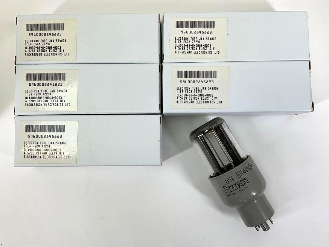 Rectifier Tubes (#0055) on Feb 16, 2023 | Alderfer Auction in PA