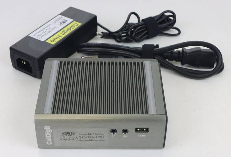 CalDigit TS2 Dock (#0124) on Feb 16, 2023 | Alderfer Auction in PA