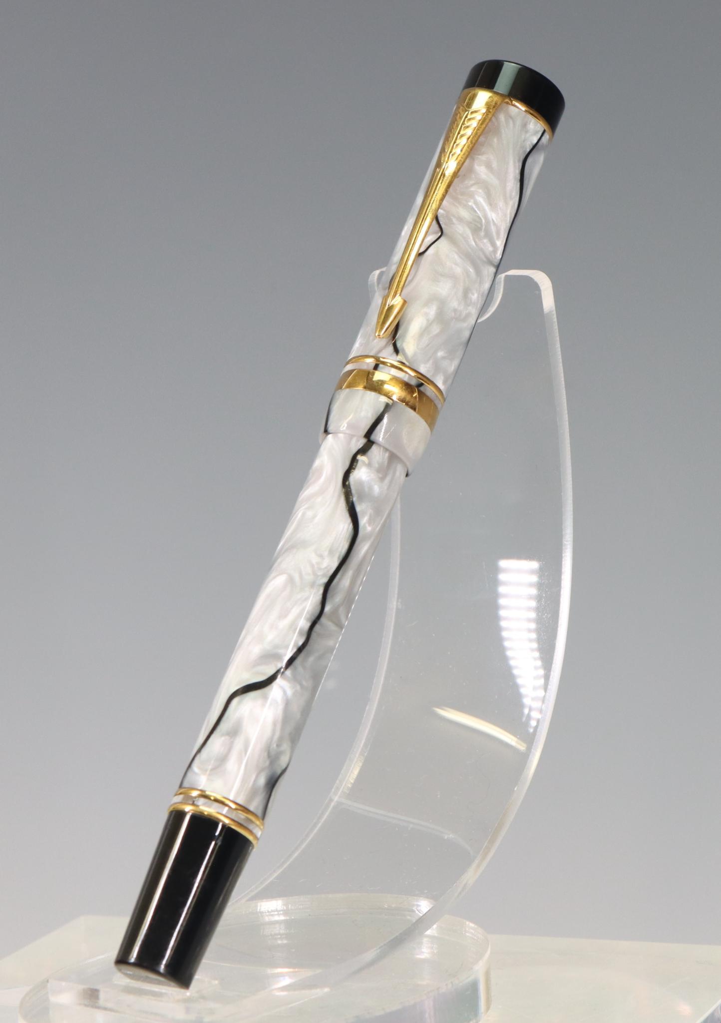 Parker Duofold Fountain Pens, 18k Nibs