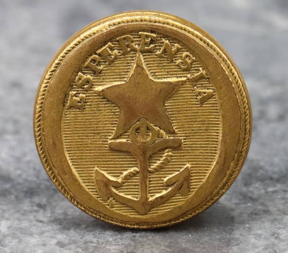 Pre Civil War Period Republic Of Texas Navy Coat Button